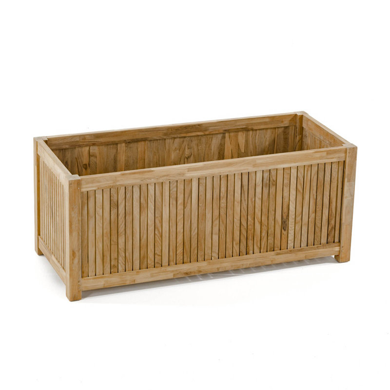 Westminster Teak Wood Planter Box | Wayfair