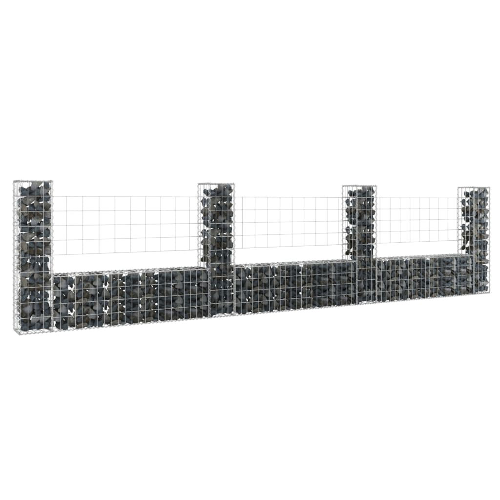 VidaXL Silver Metal Fence Panel | Wayfair