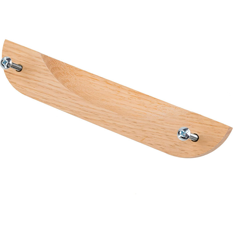 UNIQANTIQ HARDWARE SUPPLY Large Oak Desk Handle ( Centers: 5 1/2 ...