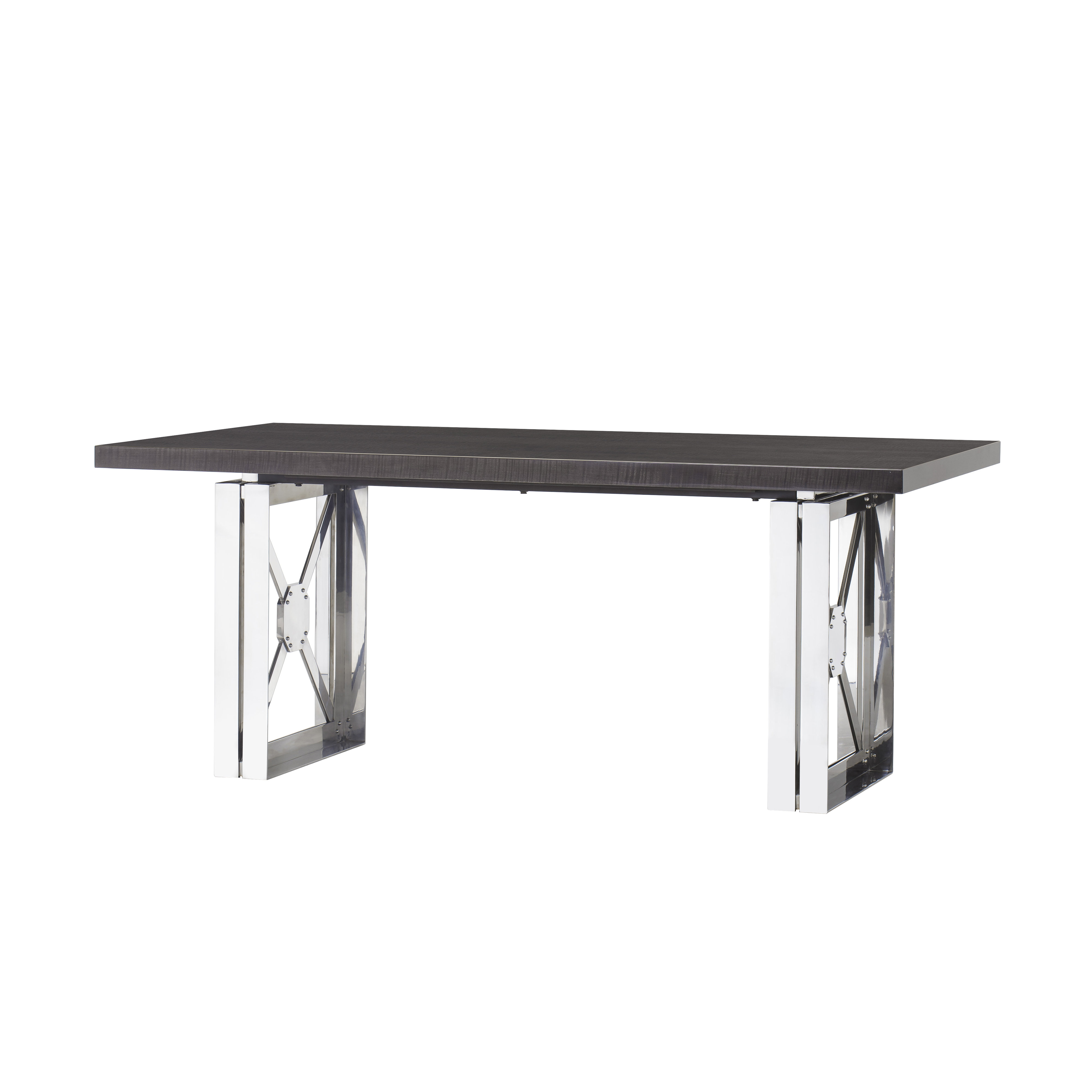 Resource Decor Girder Metal Base Dining Table | Wayfair