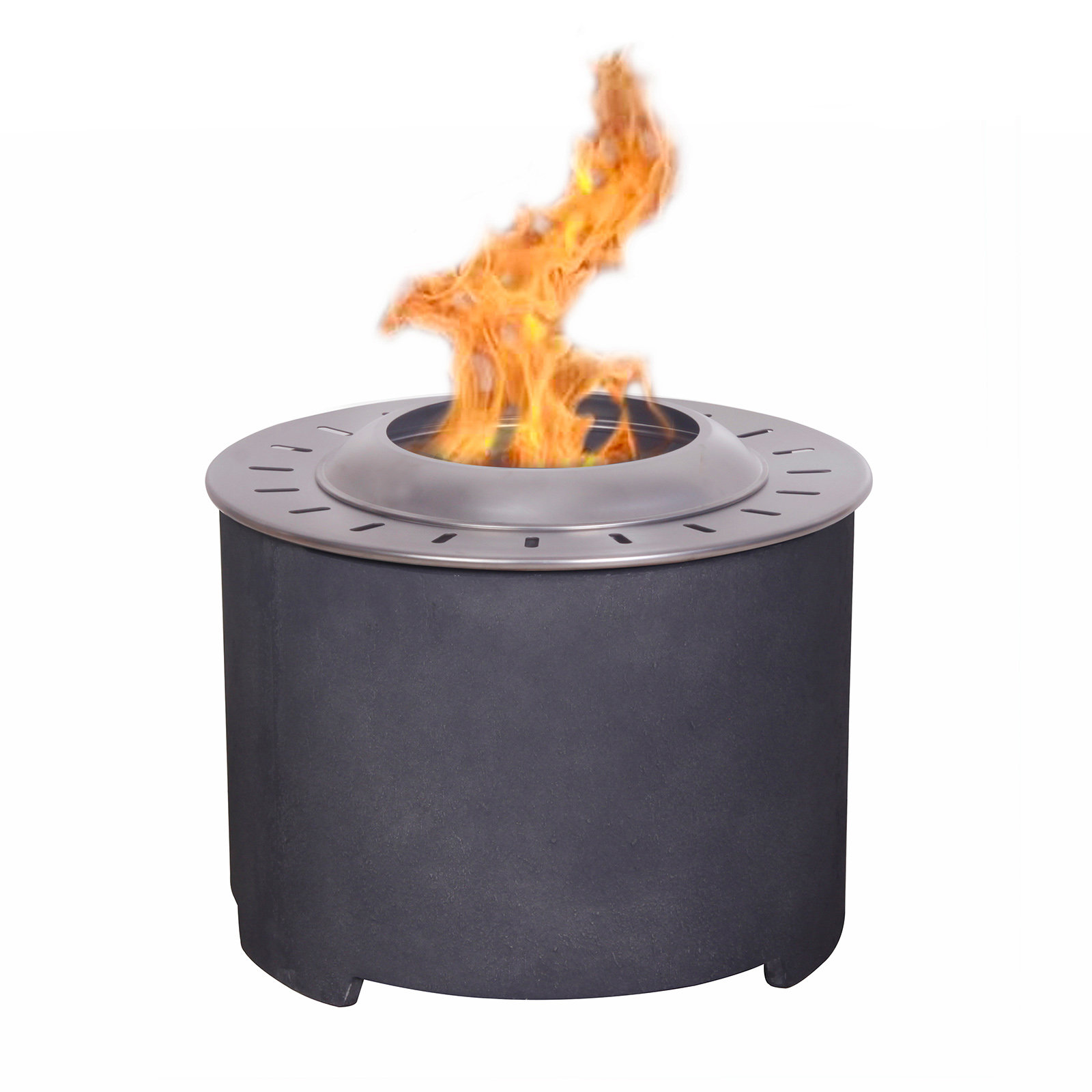 Latitude Run® Outdoor Wood-Burning Smokeless Fire Pit | Wayfair