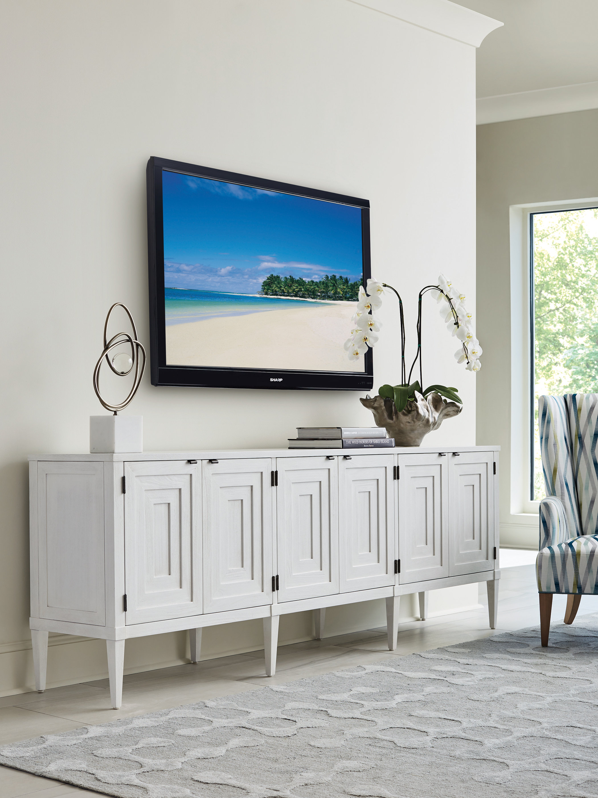 Sligh Sanibel Clearwater Long Media Console - Wayfair Canada