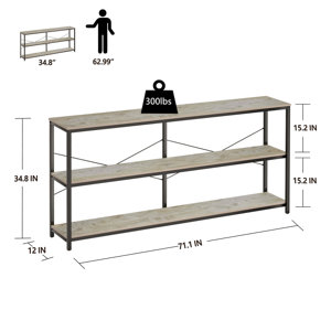 17 Stories Sefield 71.1" Console table | Wayfair