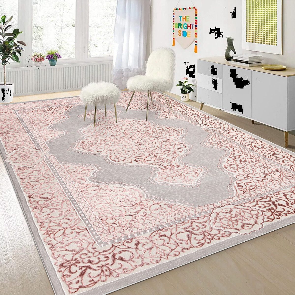 Latitude Vive Brecklin Abstract Area Rug & Reviews | Wayfair.co.uk