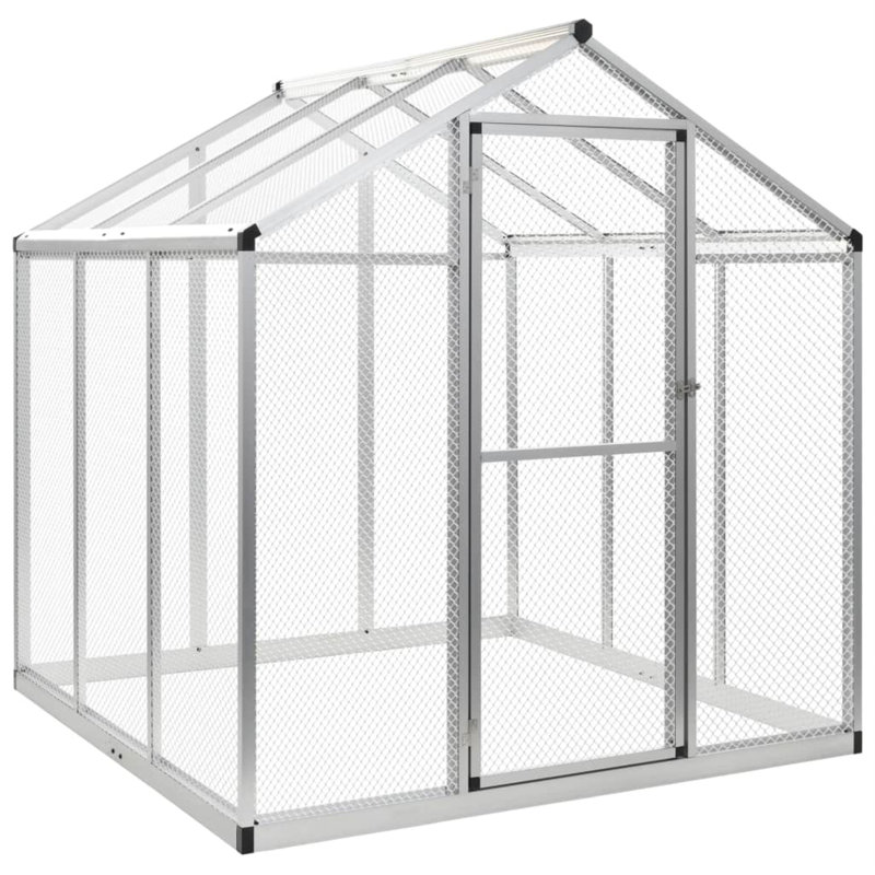 Tucker Murphy Pet™ Outdoor Aviary Walk-in Aviary with Hinged Door Large ...