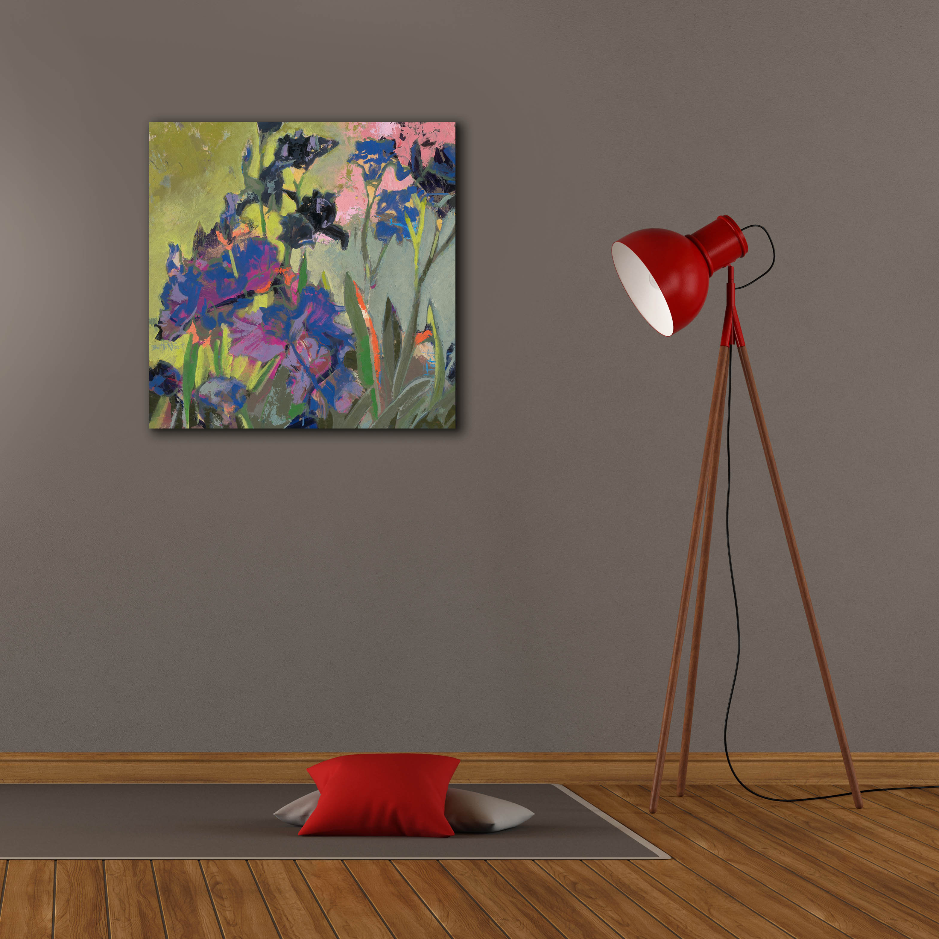Lark Manor™ Irises' by Beth A. Forst Canvas Wall Art | Wayfair