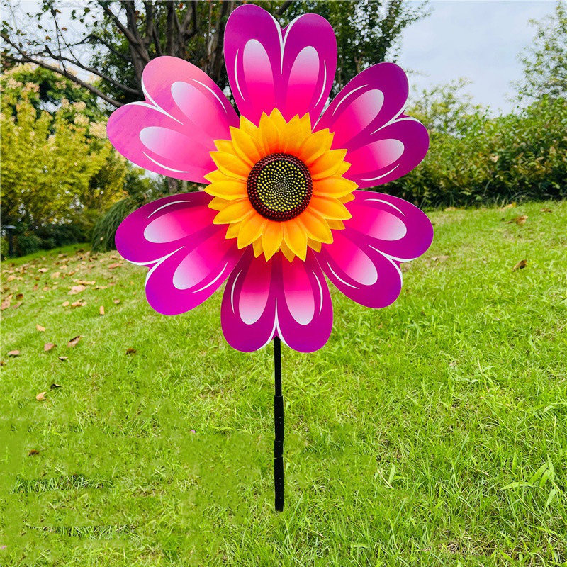 Ophelia & Co. Sunflower Lawn Pinwheels Large Windmill Pinwheel for ...