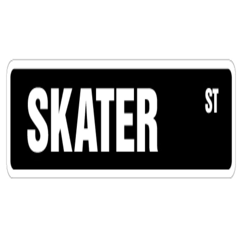 SignMission Skater Street Sign Skateboard Skates Boi | Wayfair
