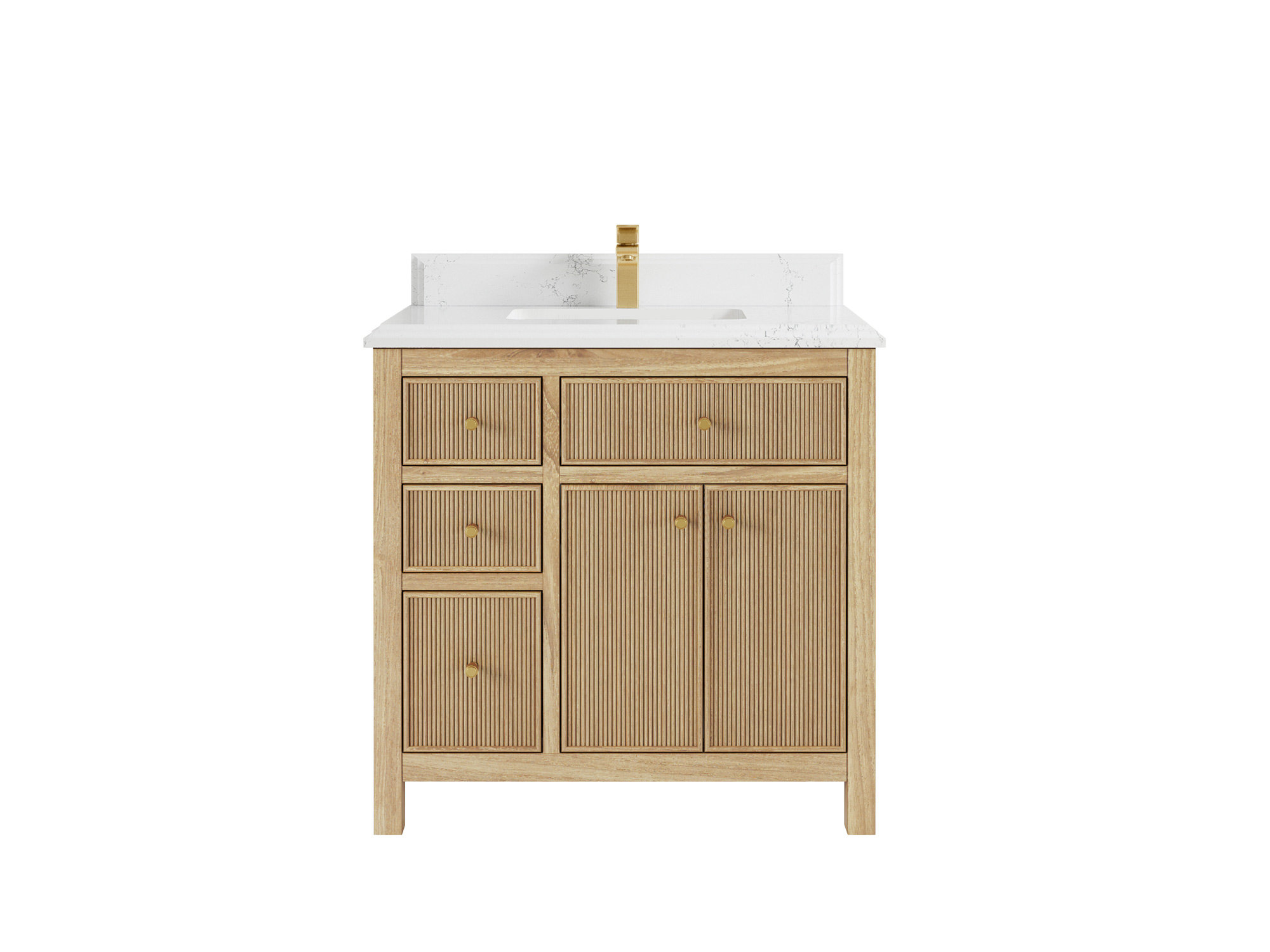 Hokku Designs Amatista 34.5" Single Bathroom Vanity Set | Wayfair