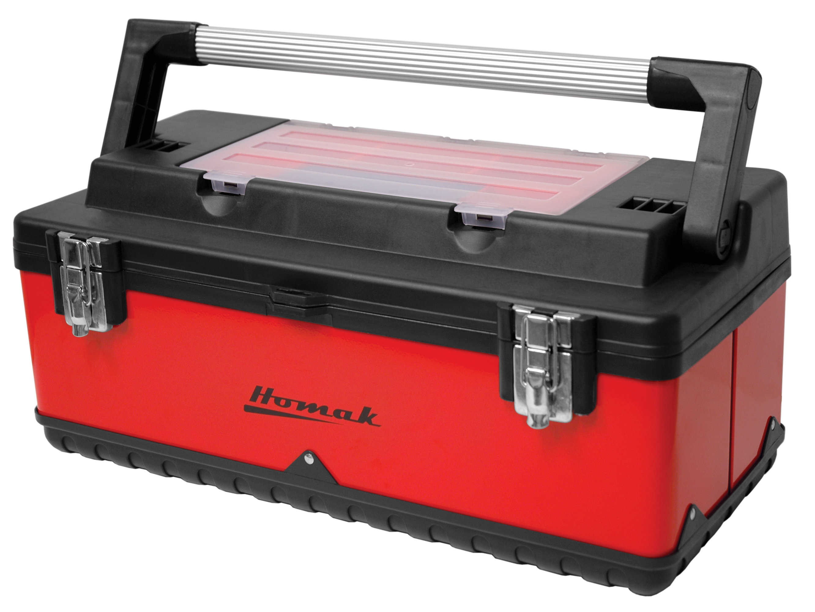 Homak Metal and Plastic Hand-Carry 26" Tool Box | Wayfair