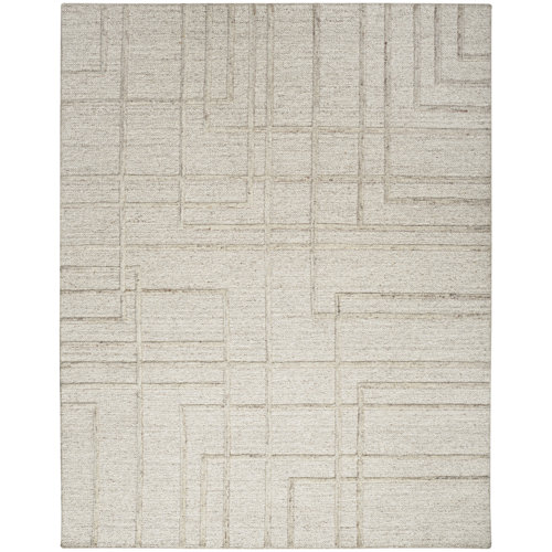 Calvin Klein CK045 Impressions Silver Modern Indoor Rug | Wayfair