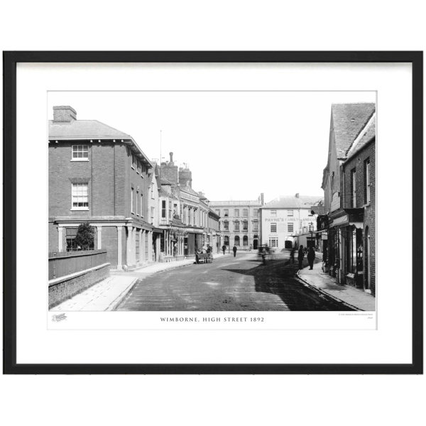 The Francis Frith Collection Wimborne, High Street 1892 by Francis ...