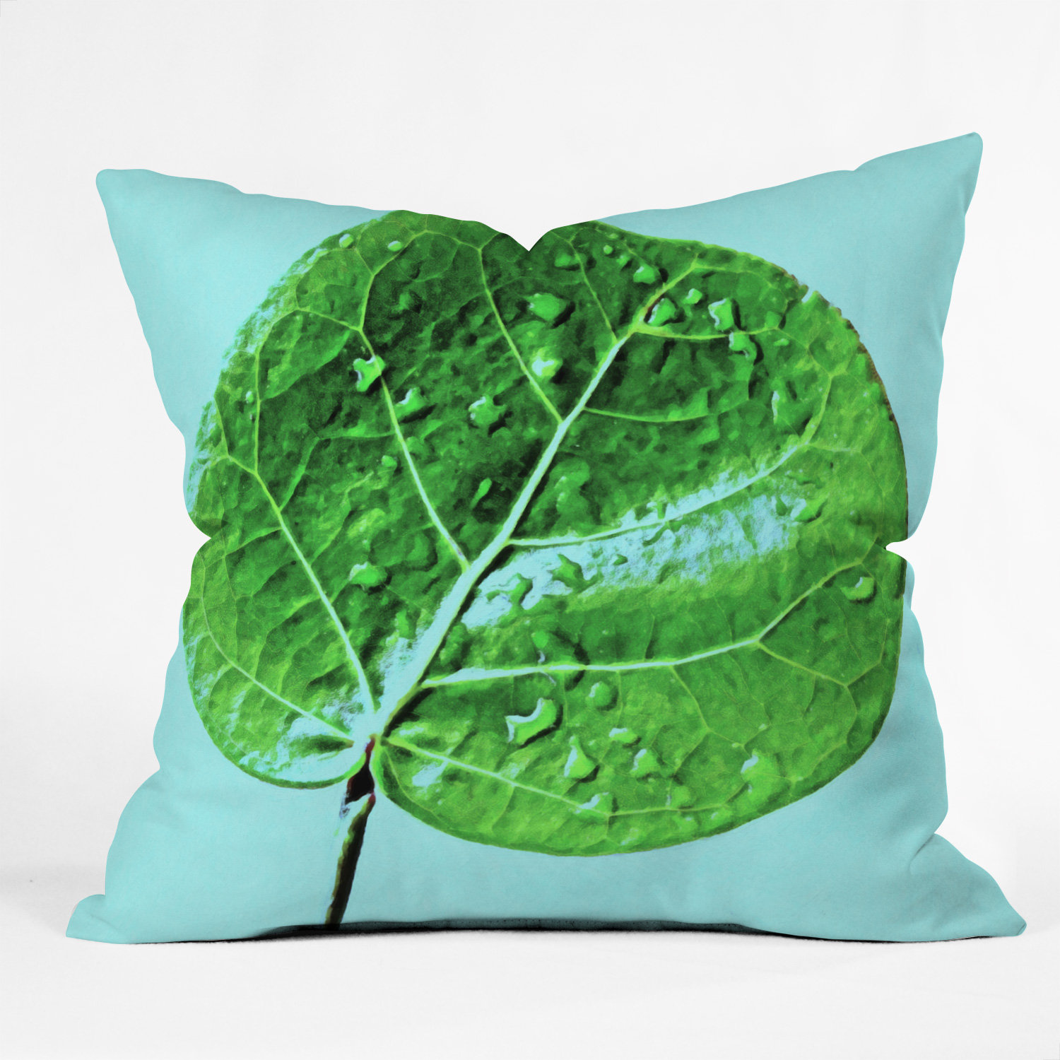 Deny Designs Deb Haugen Leaf Indoor/Outdoor Throw Pillow | Wayfair