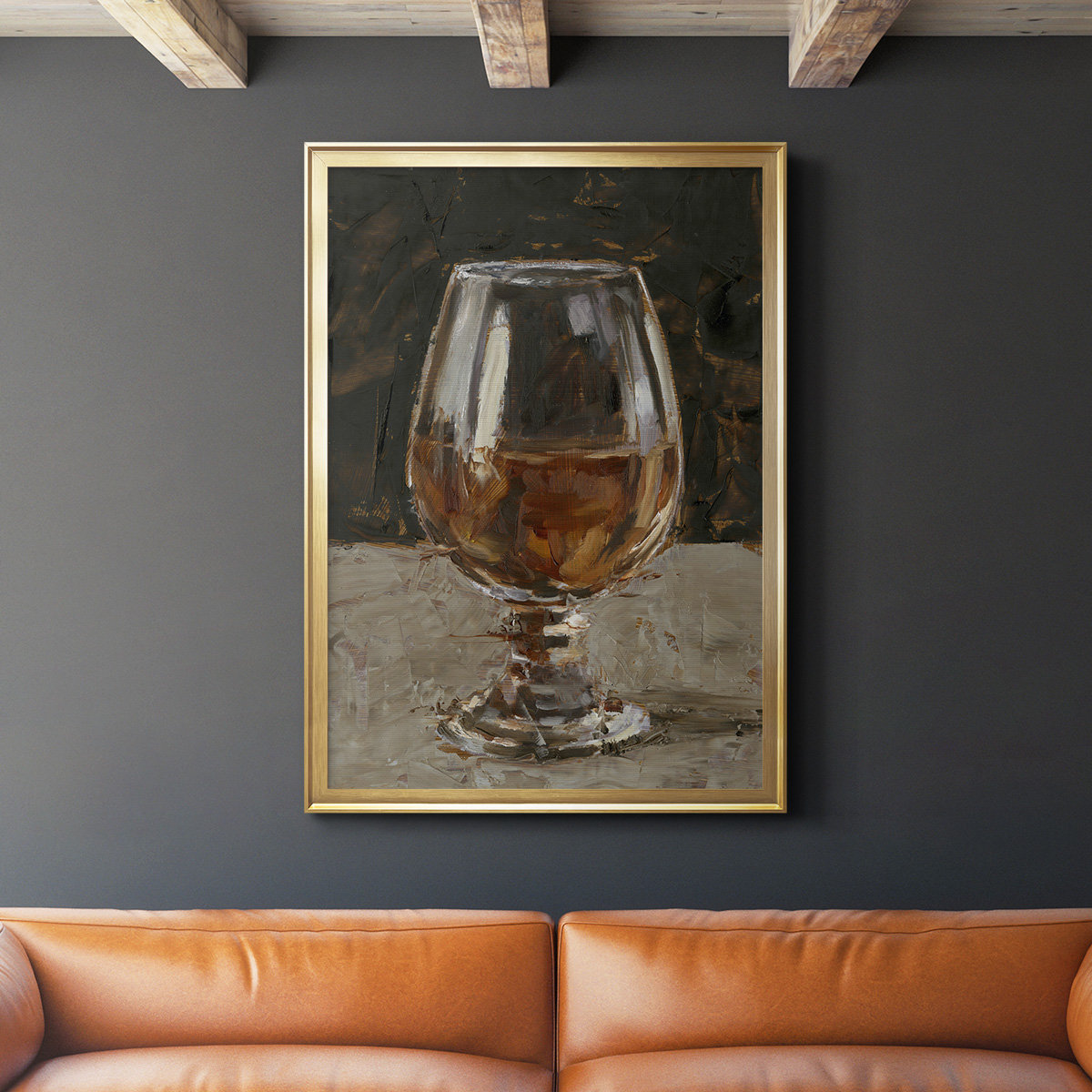 Red Barrel Studio® The Hard Stuff III Premium Framed Canvas - Ready To ...