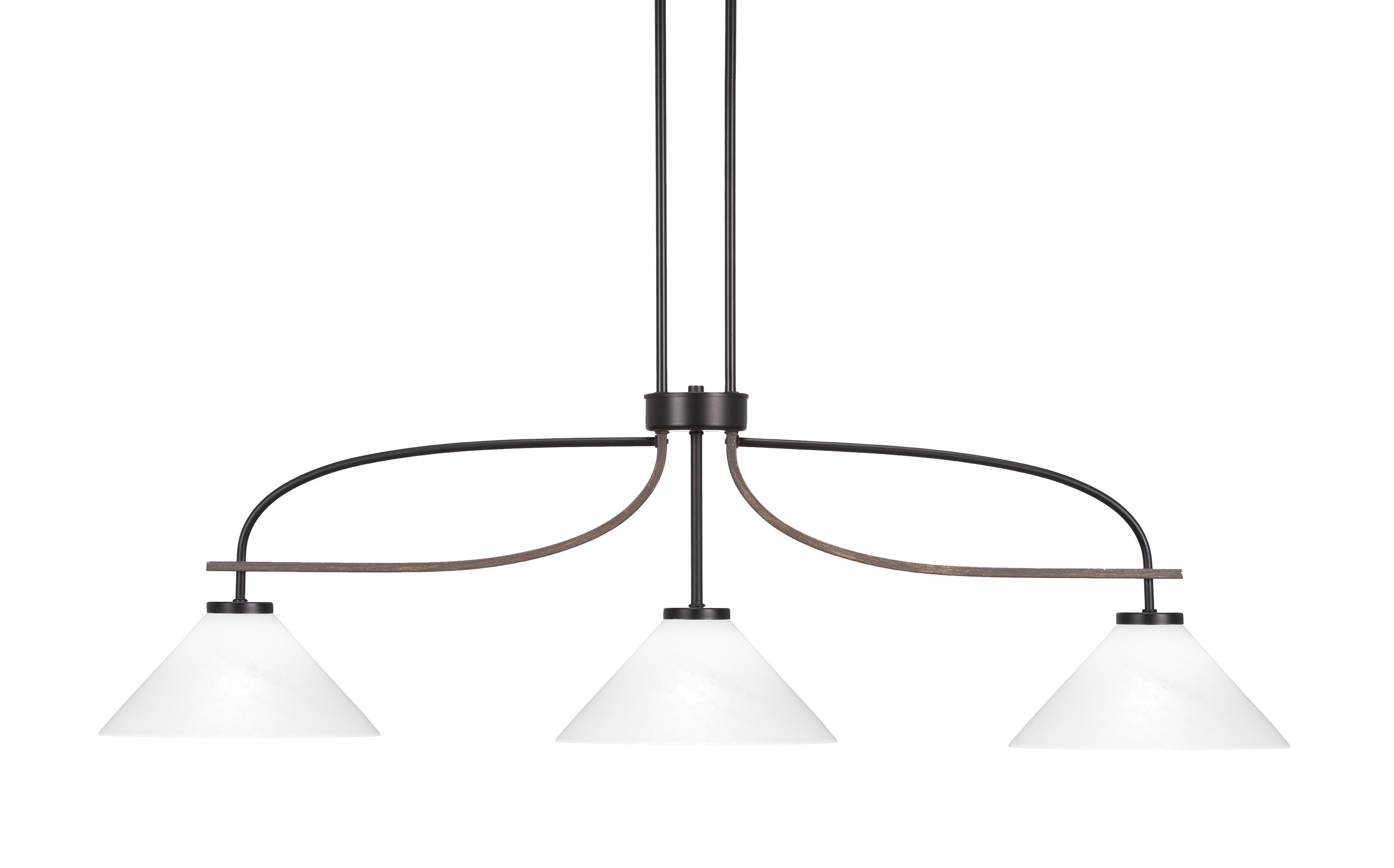 Latitude Run® Monterey 3 Light Bar Shown In Matte Black & Painted ...