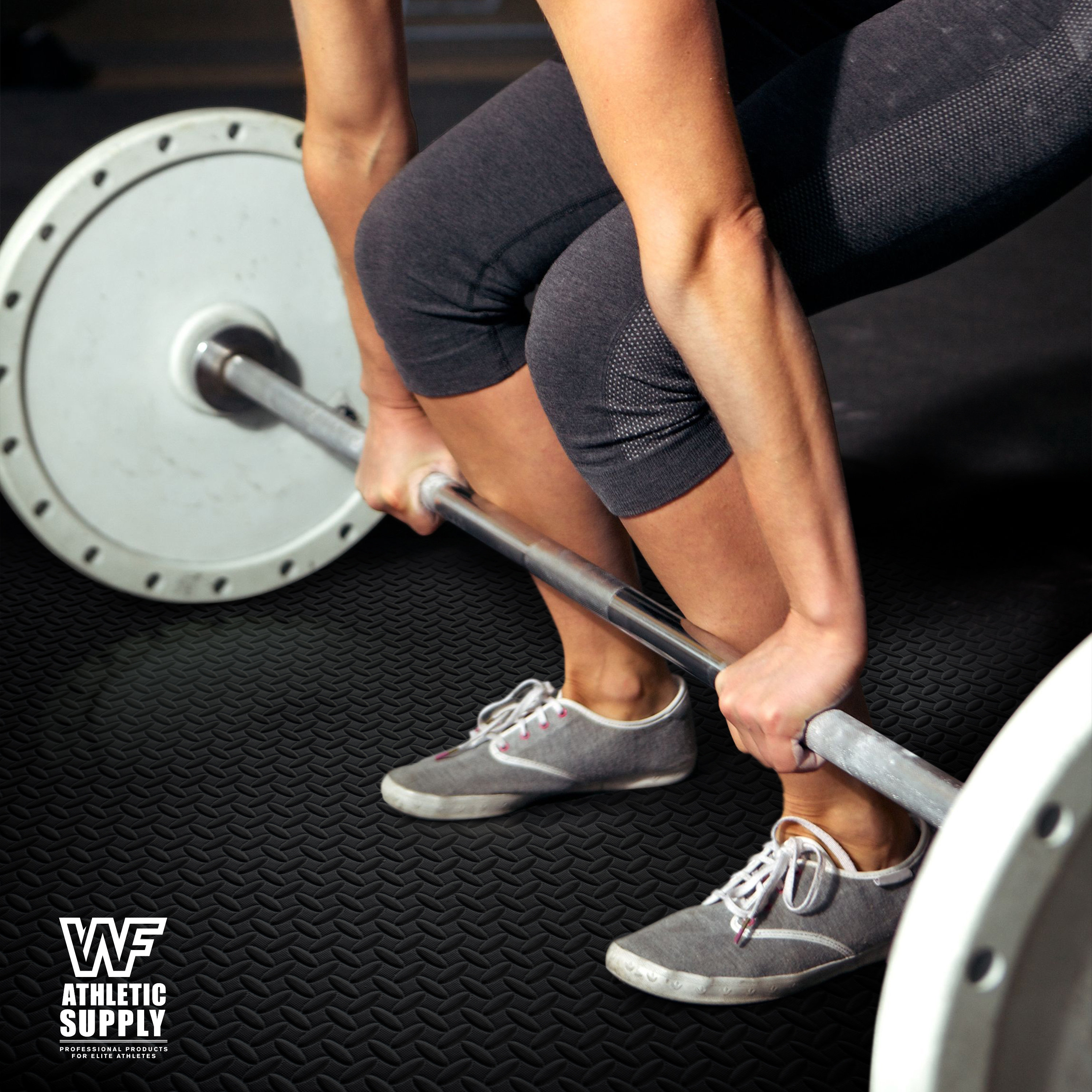 WF Athletic Supply Extra Thick Interlocking Exercise Foam Mats, 3/4 ...