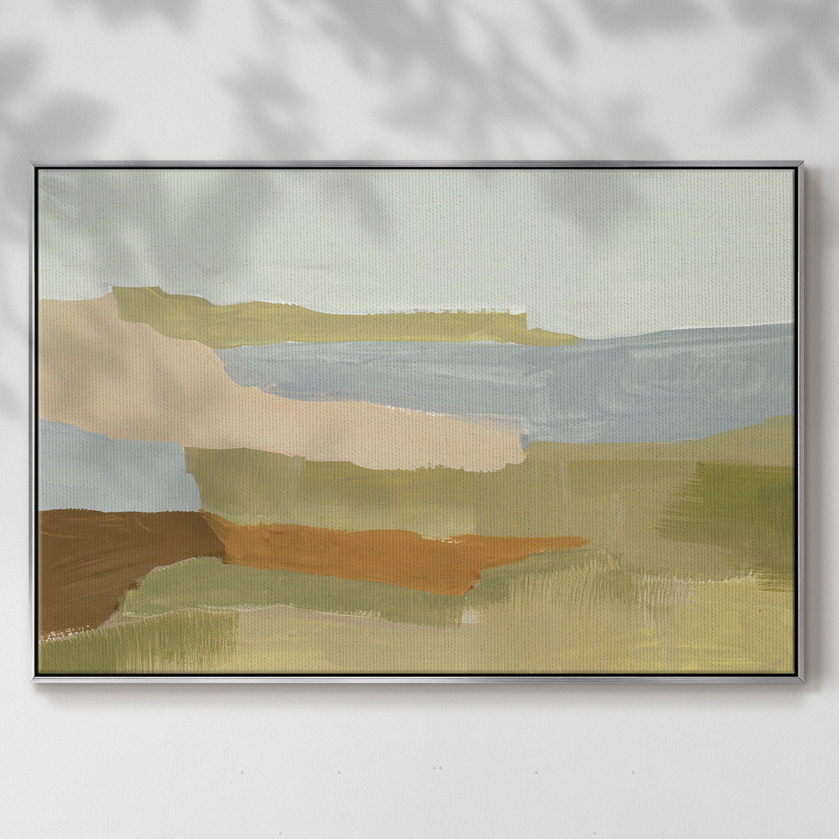 Wexford Home Stacked Landscape Iv Framed On Canvas Print | Wayfair