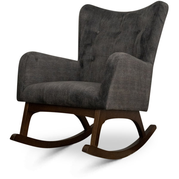 Corrigan Studio® Meirah Solid Wood Rocking Chair | Wayfair