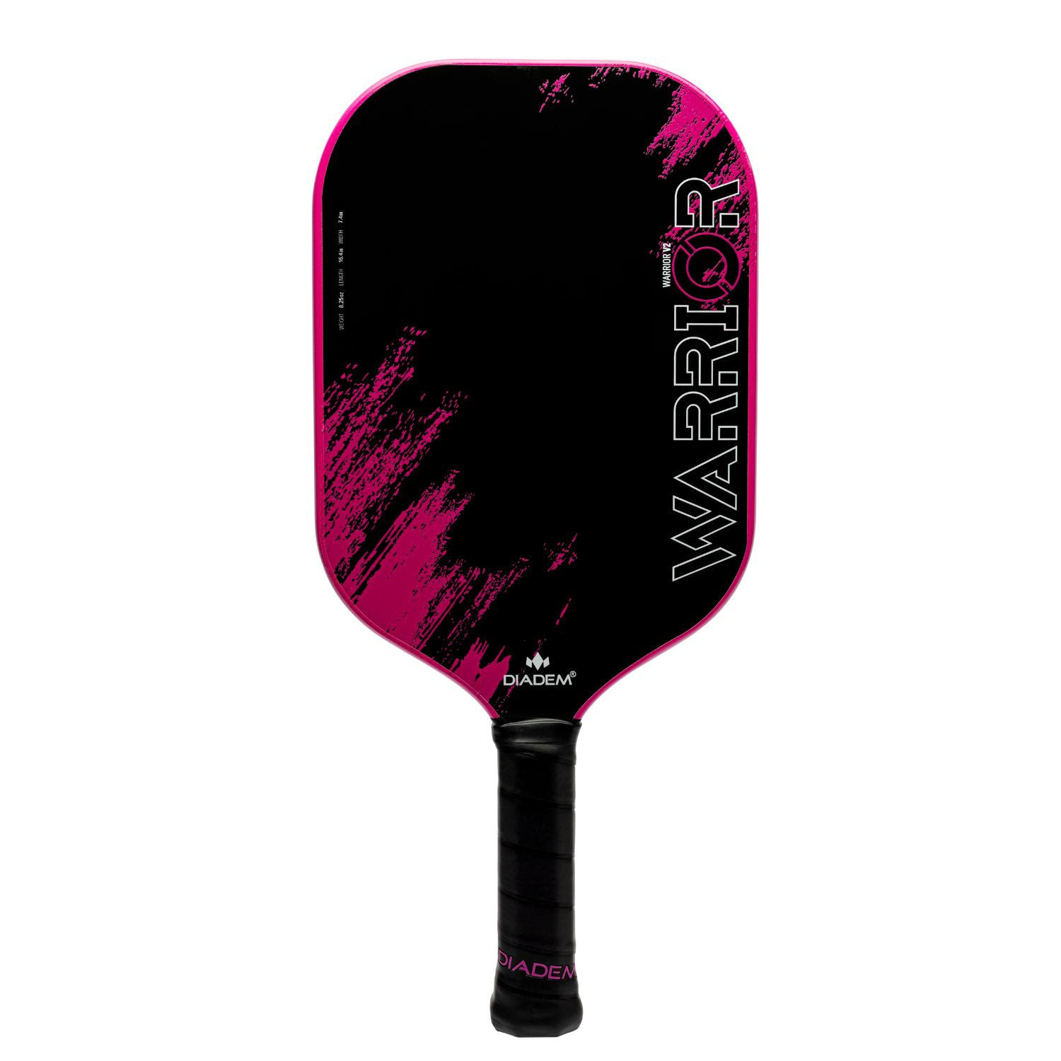 Diadem Warrior V2 Pickleball Paddle - 19mm Thick, 3 Layer Construction ...