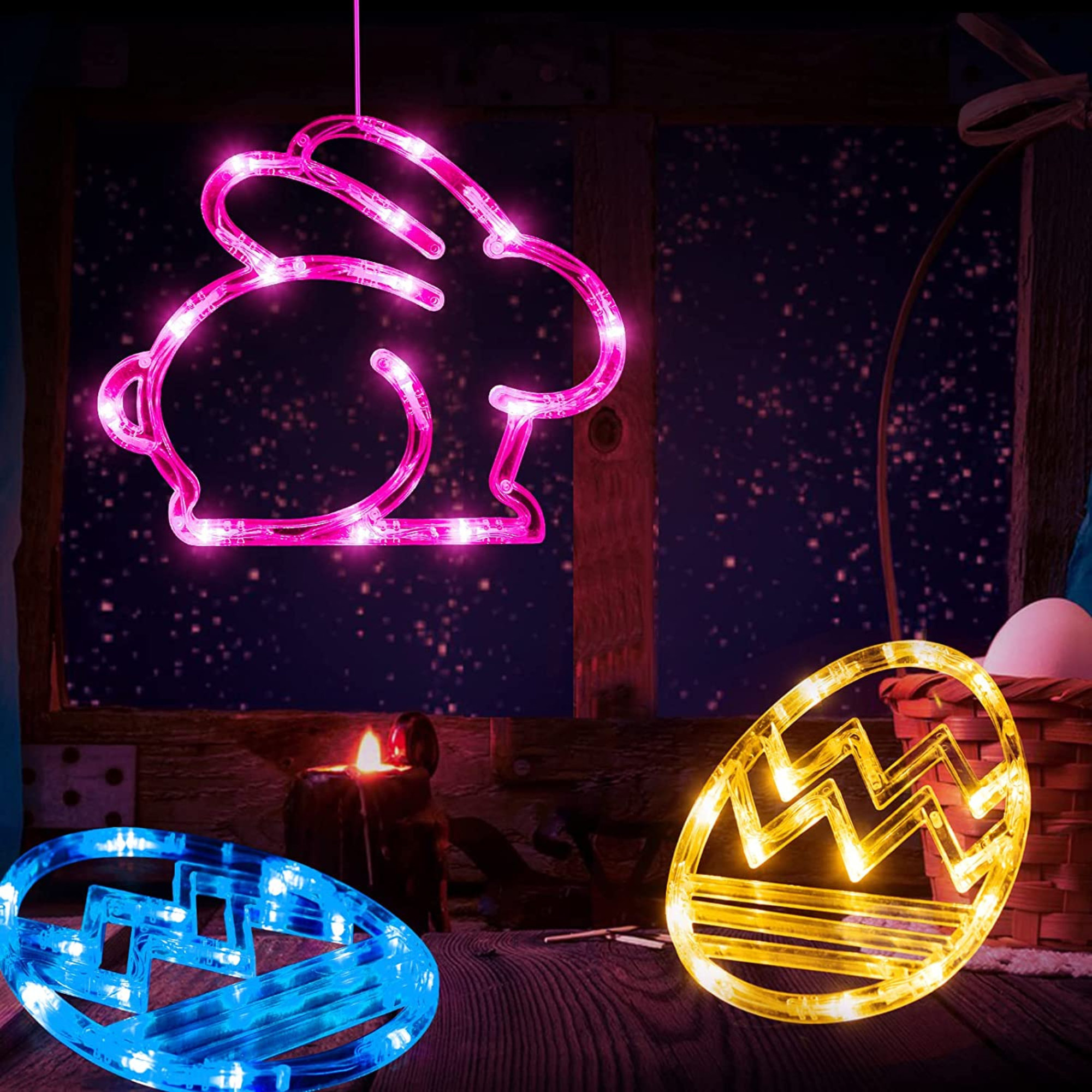 The Holiday Aisle® Light Up Your Easter Celebrations With Cute Hanging ...
