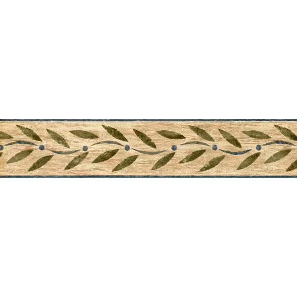 Winston Porter Kalynne 15' L x 4.5" W Wallpaper Border | Wayfair