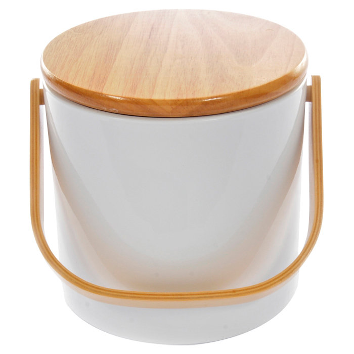 Mr Ice Bucket Beachwood White 3 Quart Ice Bucket - Wayfair Canada