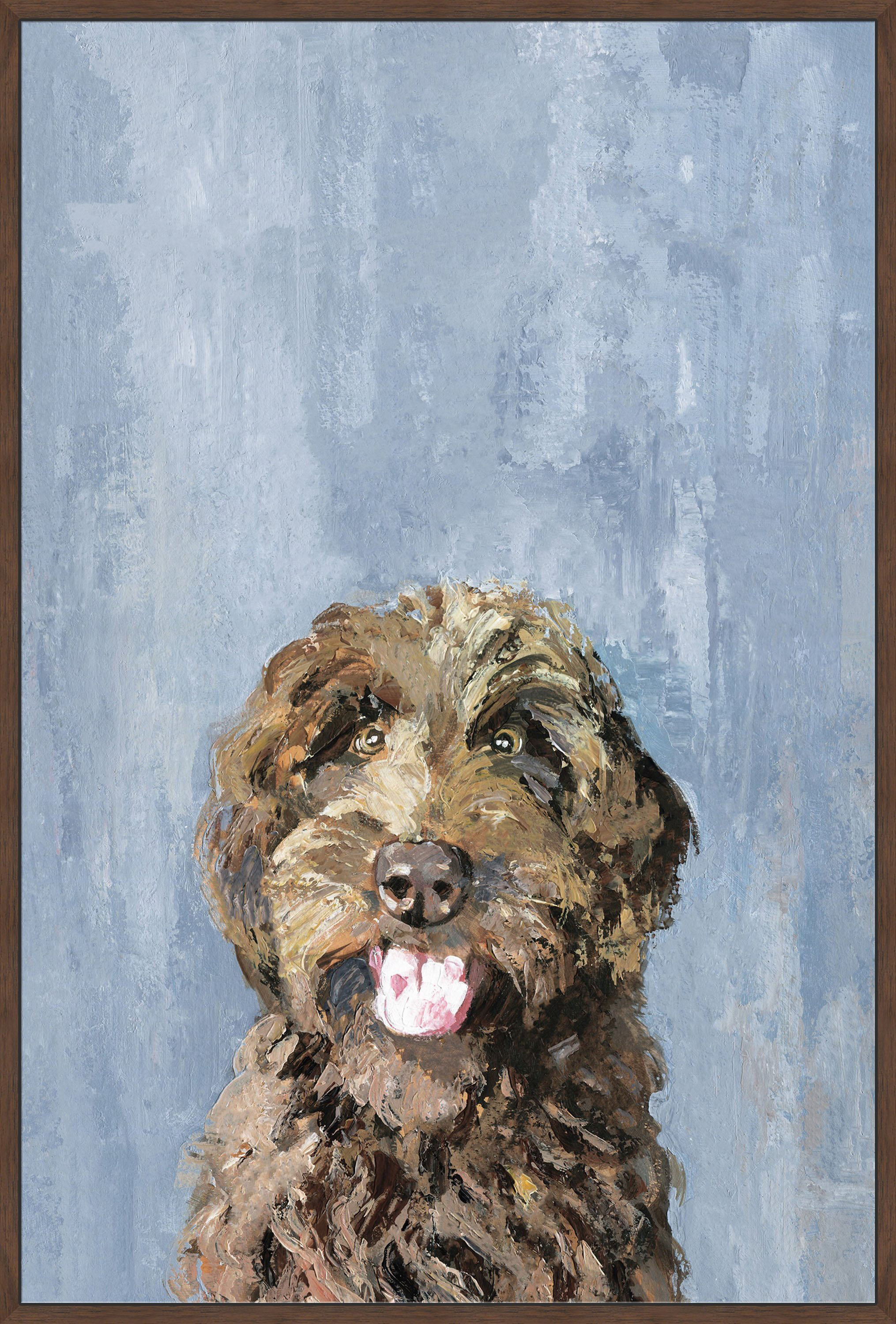 Winston Porter 'Stoned' Floater Framed Print On Canvas | Wayfair