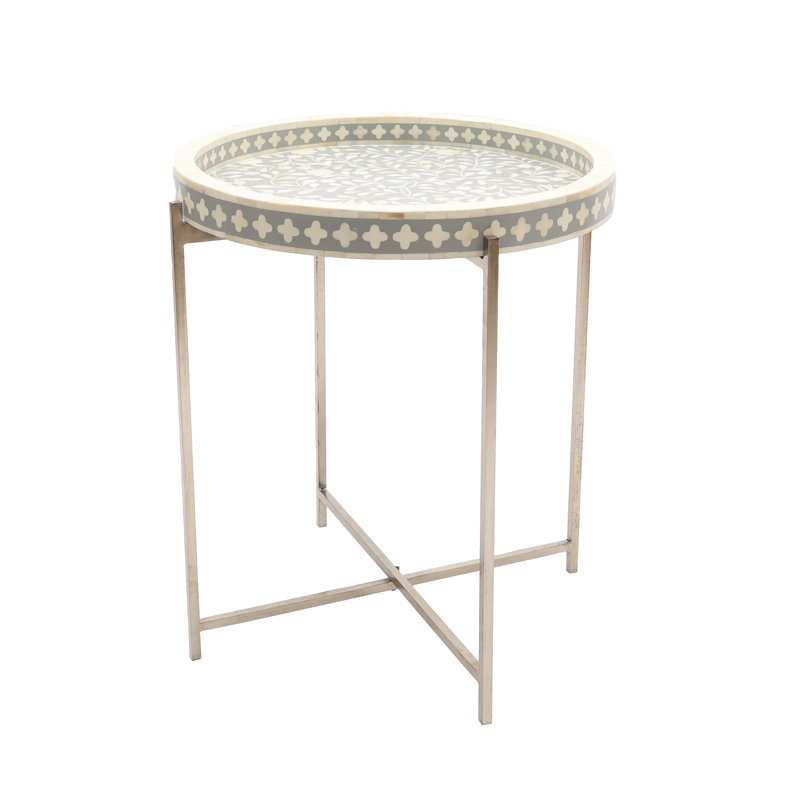 Dakota Fields Clotis Tray Top Frame End Table | Wayfair