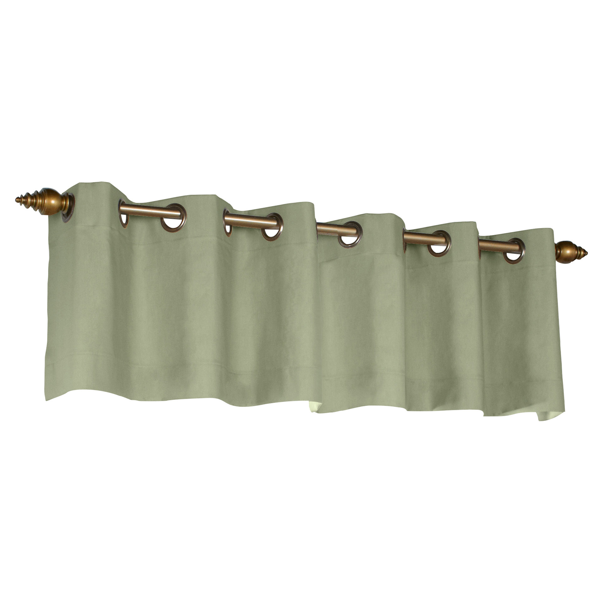 August Grove® Kalum Insulated Grommet 40" Window Valance & Reviews ...