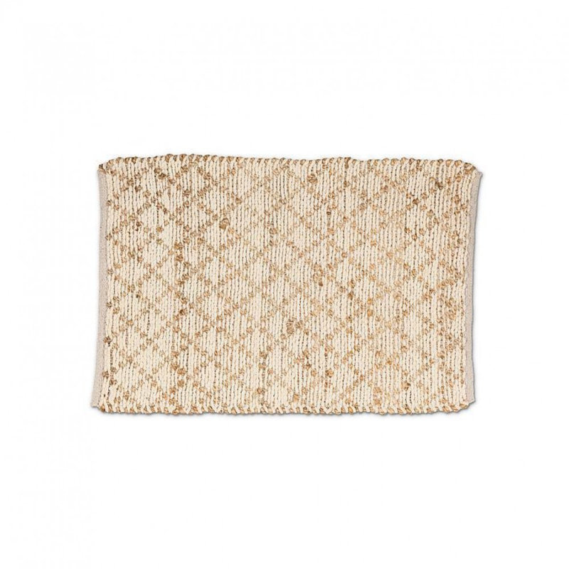 Union Rustic Small Diamond Weave Pattern Mat | Wayfair