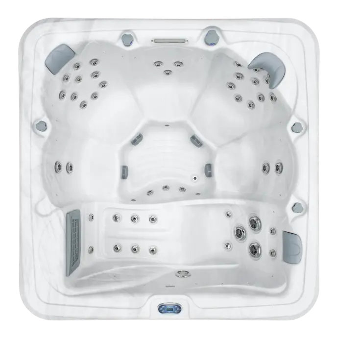 Dothan Hot Tubs Dothan Tiger 6-person Hot Tub With Lounger And Led ...