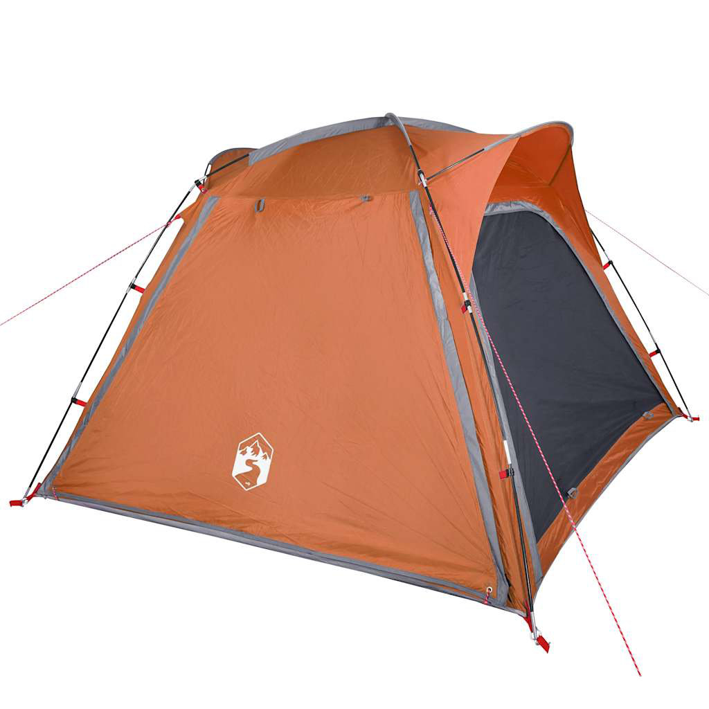 Vidaxl Camping Tent 4-Person Green Quick Release Waterproof - Wayfair ...