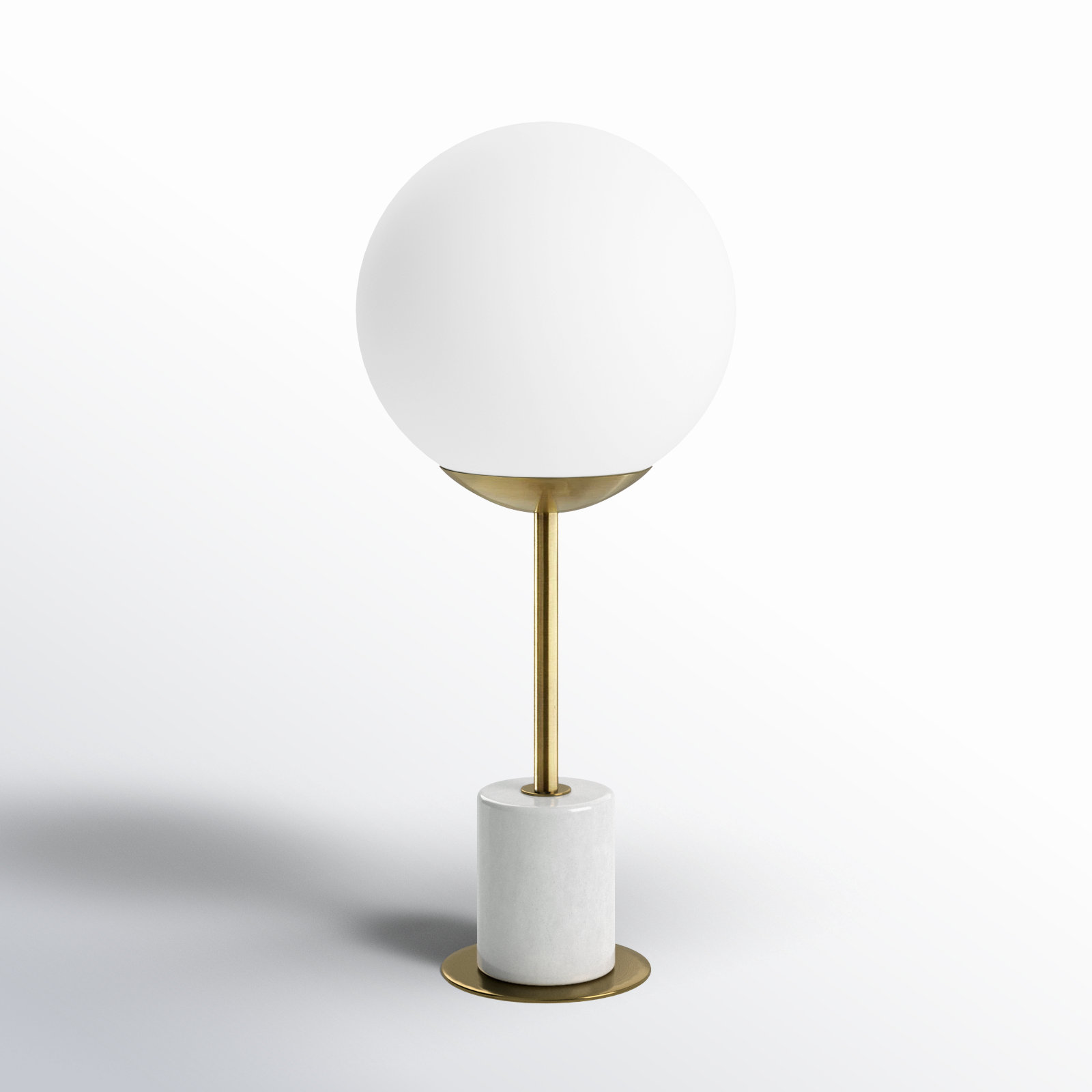 AllModern Ashburn Marble Table Lamp | Wayfair