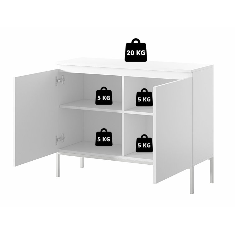 17 Stories Madhwi 100cm Wide Sideboard | Wayfair.co.uk