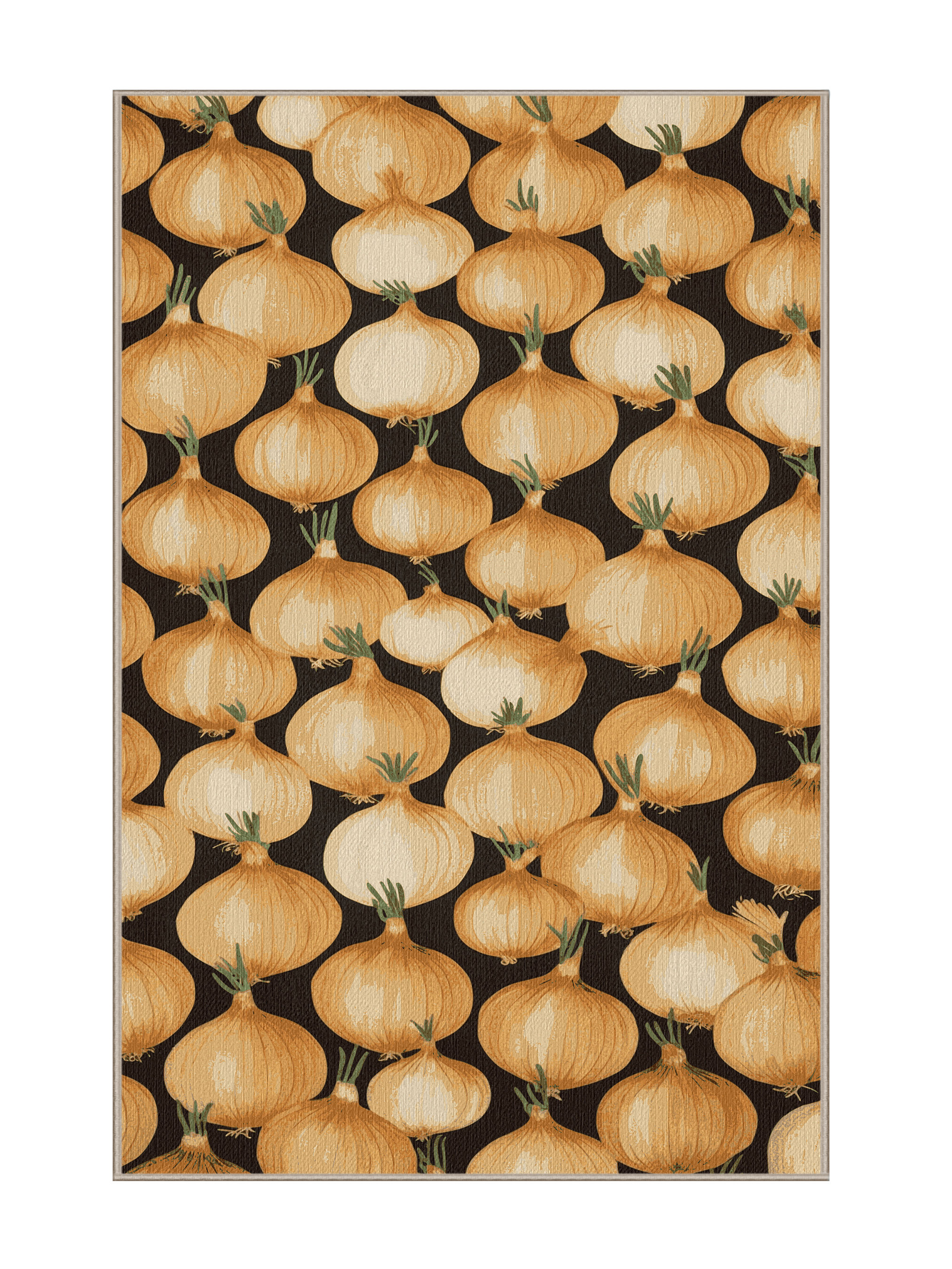 Dakota Fields Washable Onion Sweet Vegetables Area Rug | Wayfair