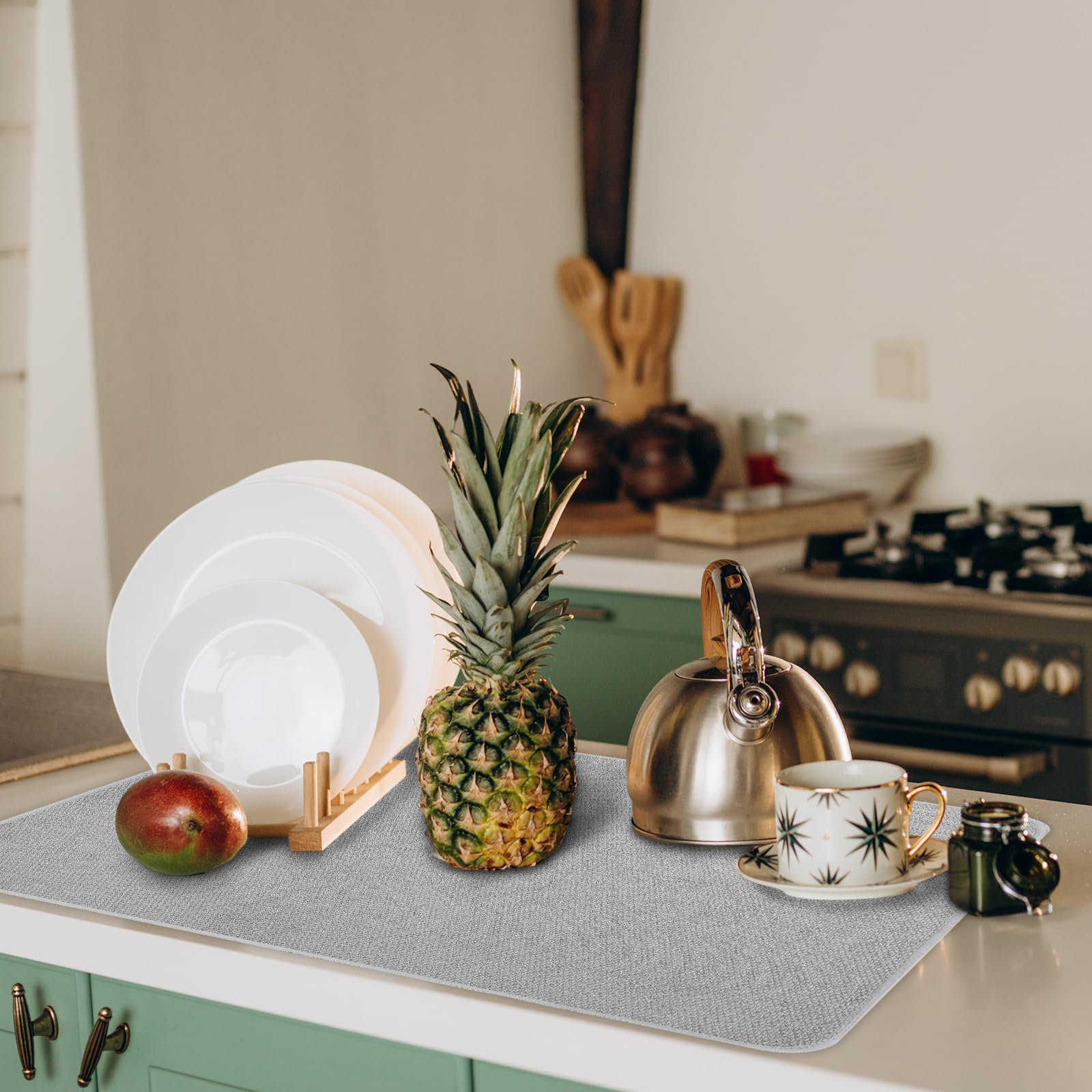 APPENIN WINTER PARK CORP 2 Pack Extra Large Dish Drying Mat 30 X 24 XL ...