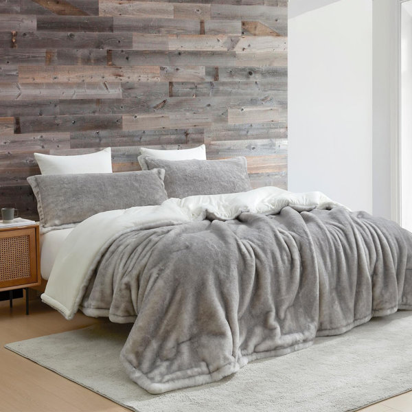 Byourbed Coma Inducer Fox in the Coconut Tree Faux Fur Oversized ...