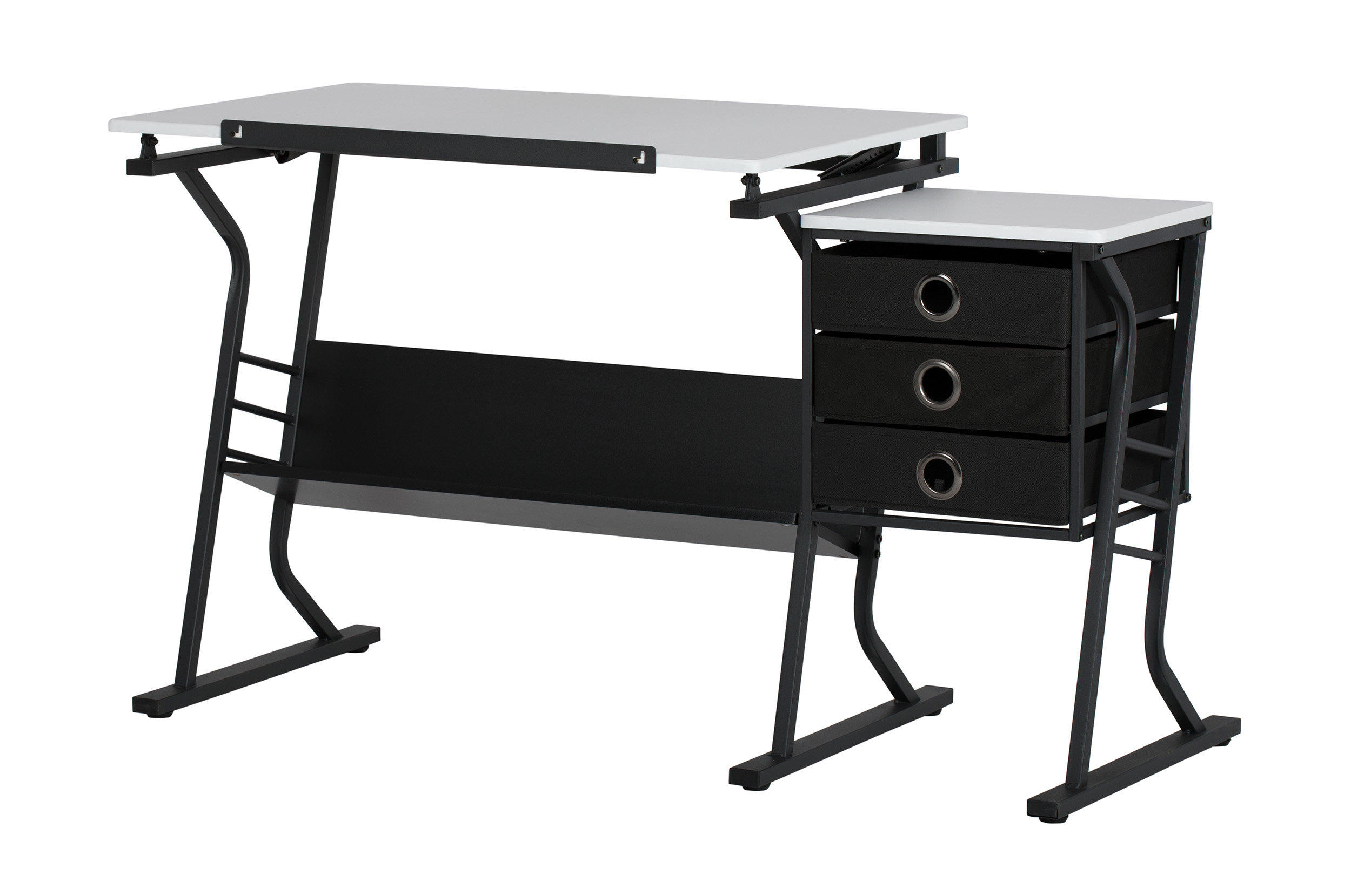 Sew Ready Eclipse Ultra Drafting Center Craft Table and Stool | Wayfair