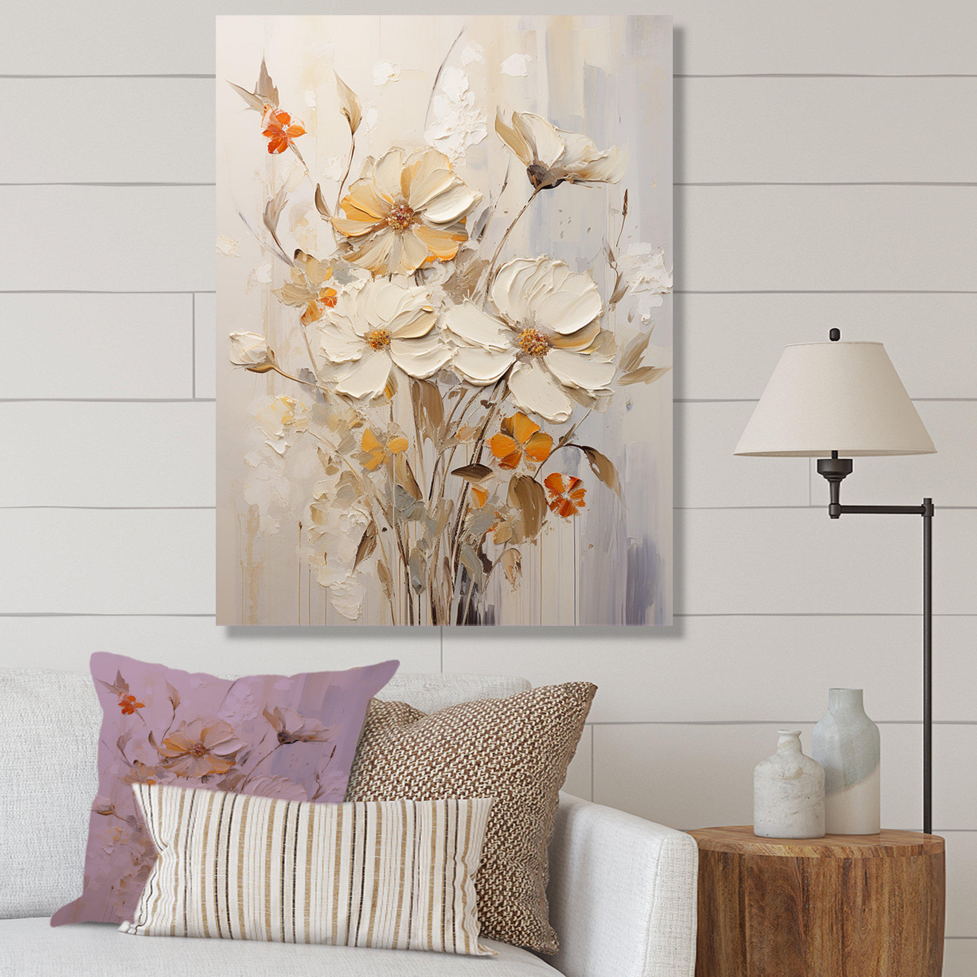 Winston Porter Seasonal Serenity Blooms In Minimalism On Canvas Print ...