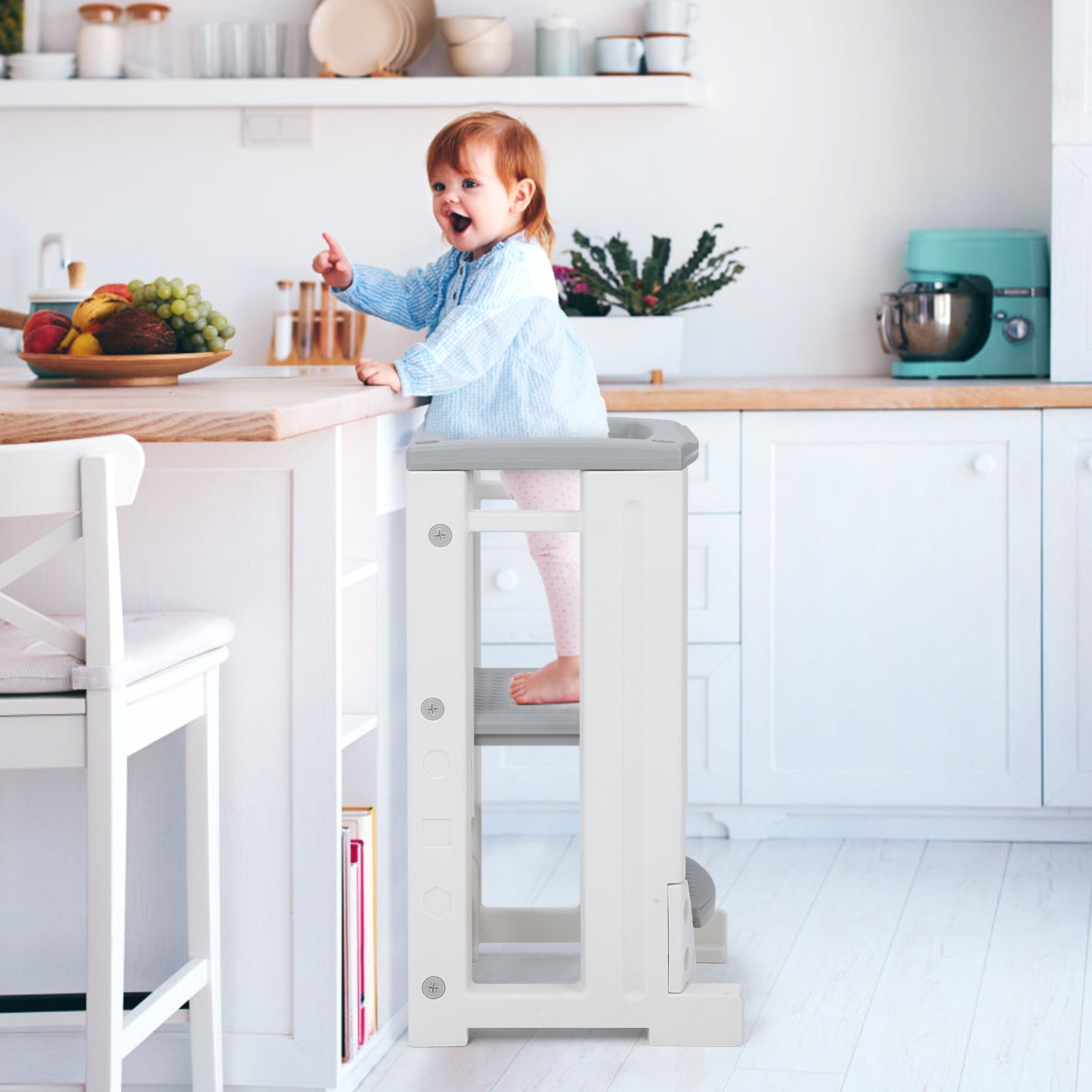 Isabelle & Max™ Toddler Tower - Height Adjustable Toddler Step Stool ...