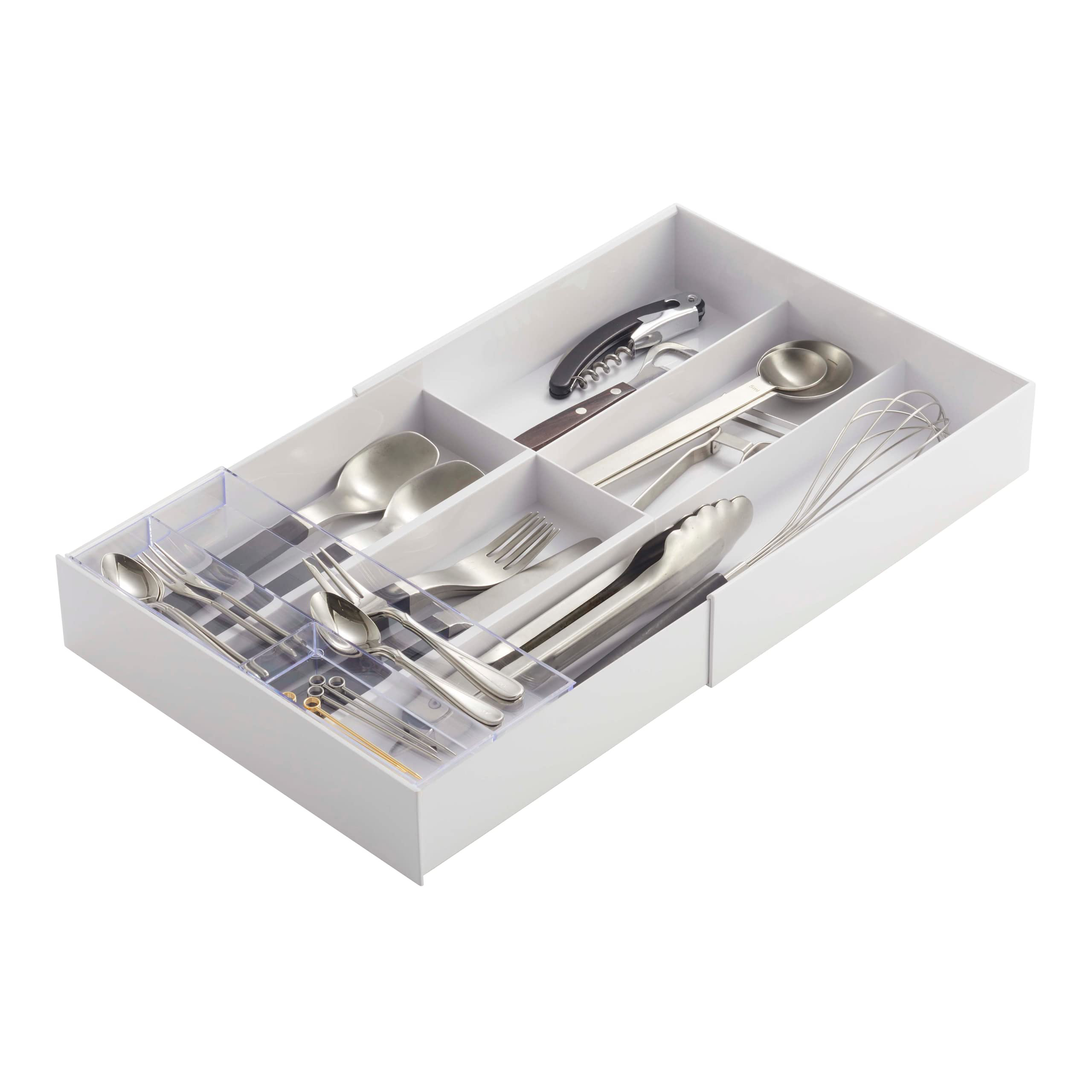 Rebrilliant Home Tower Cutlery Drawer Organizer - Kitchen Silverware ...