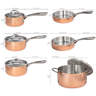 BergHOFF Vintage 10 Piece Hammered Copper Cookware Set & Reviews | Wayfair