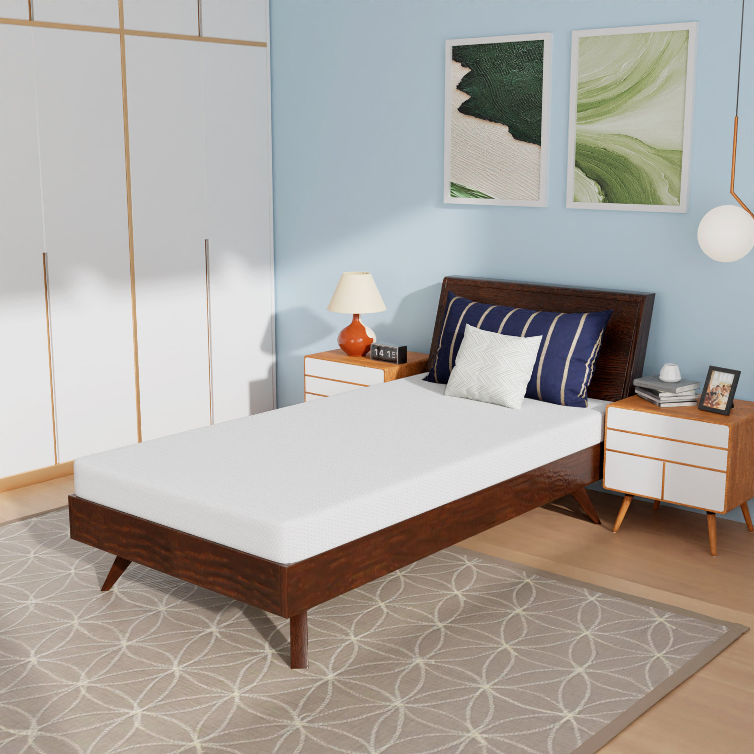 Alwyn Home Mettawa 6'' Medium Memory Foam Mattress | Wayfair