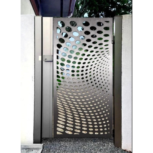 TAIMCO Silver Metal Gate - Wayfair Canada
