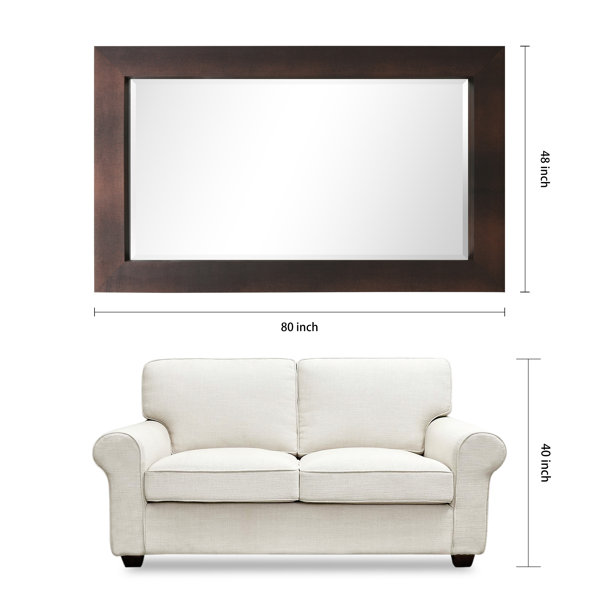 Empire Art Direct Metallic Shagreen Leather Framed Beveled Accent ...