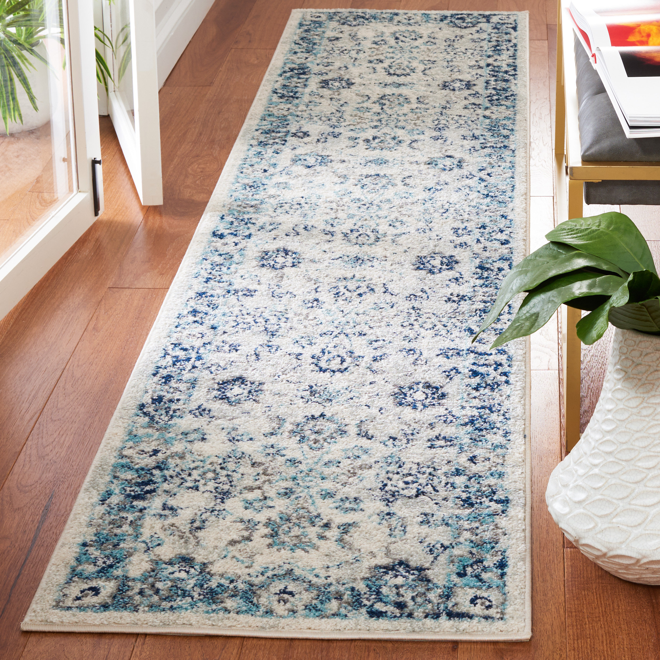 Bungalow Rose Absalom Performance Oriental Rug | Wayfair