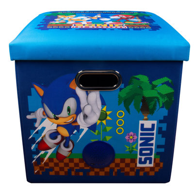 Sonic The Hedgehog Sonic Sound Fabric Box | Wayfair.co.uk
