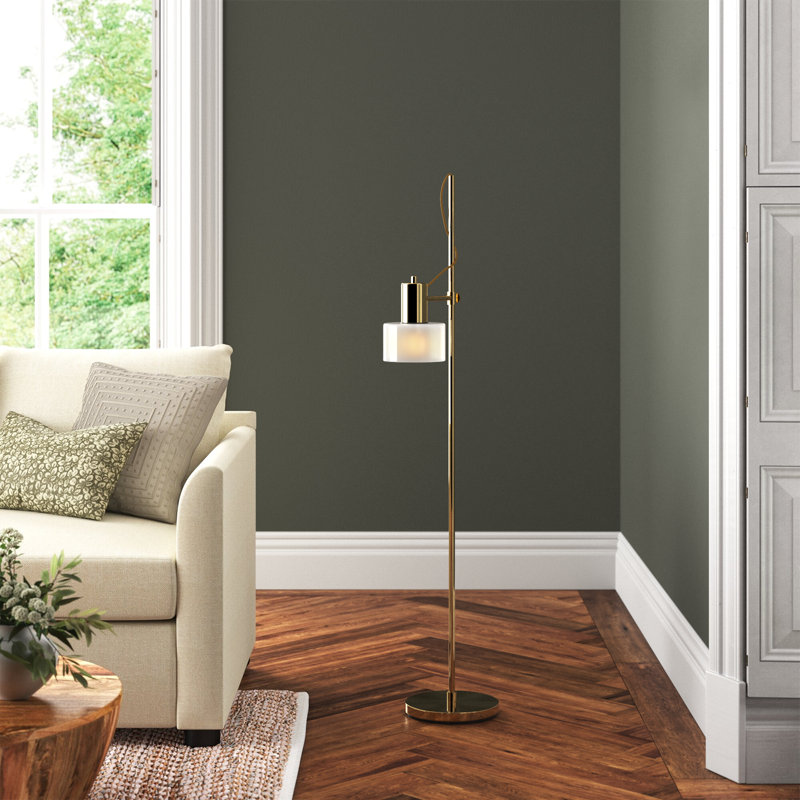 Joss & Main Timi 56'' Polished Task/Reading Floor Lamp | Wayfair