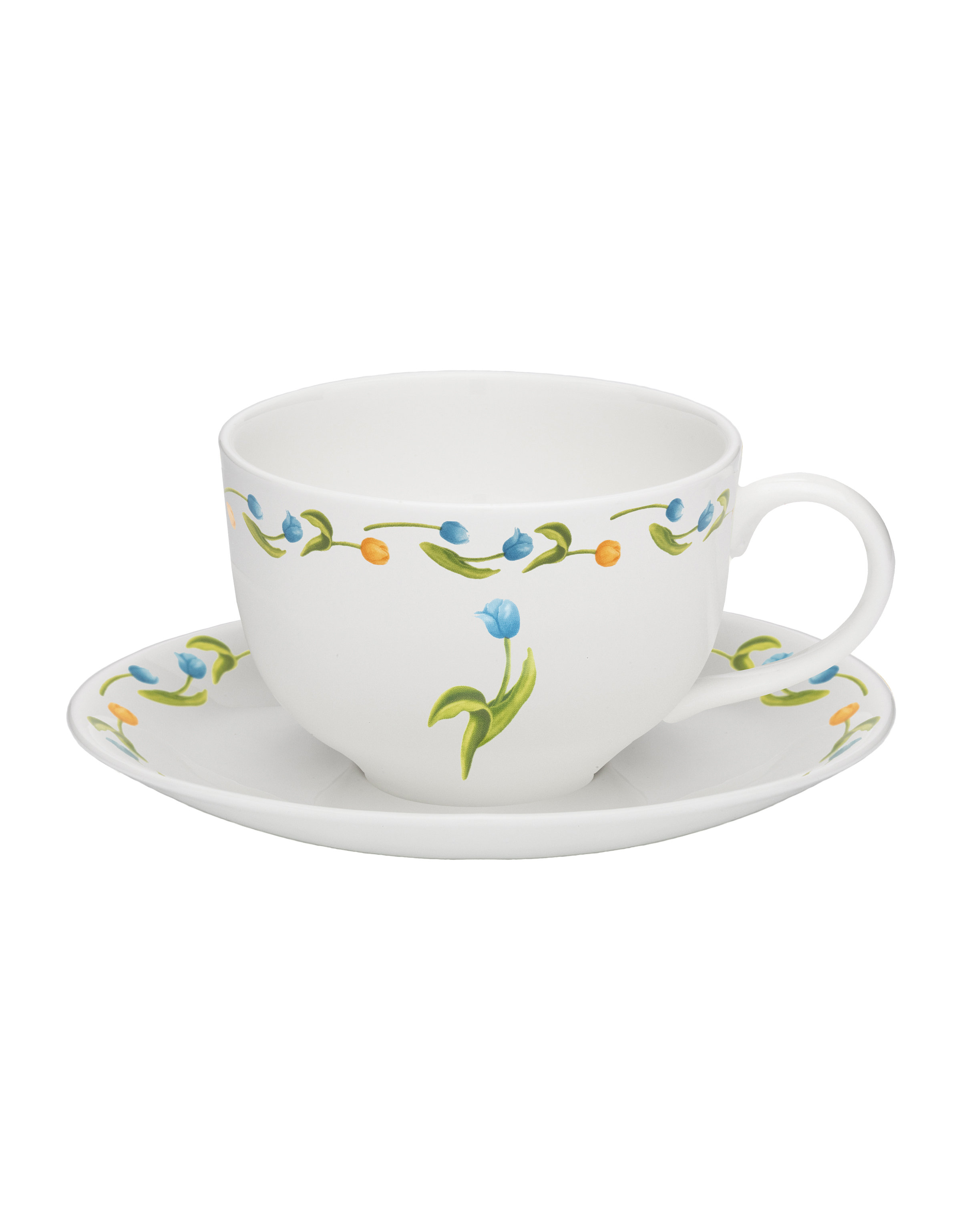HALCYON DAYS Istanbul Tulip Teacup & Saucer - Wayfair Canada