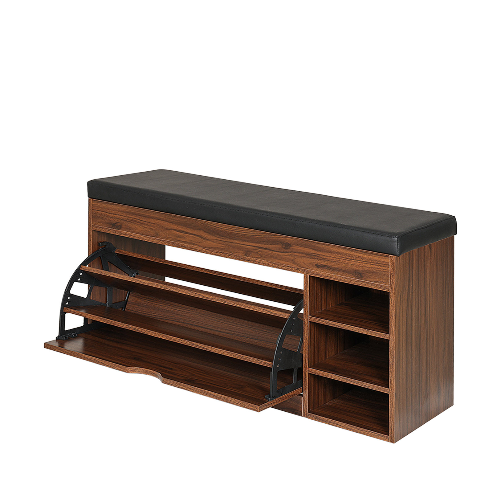 Wade Logan® Shelbie 12 Pair Shoe Storage Bench & Reviews | Wayfair